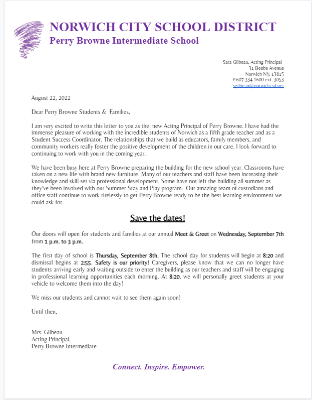 Live Feed | Norwich City School District